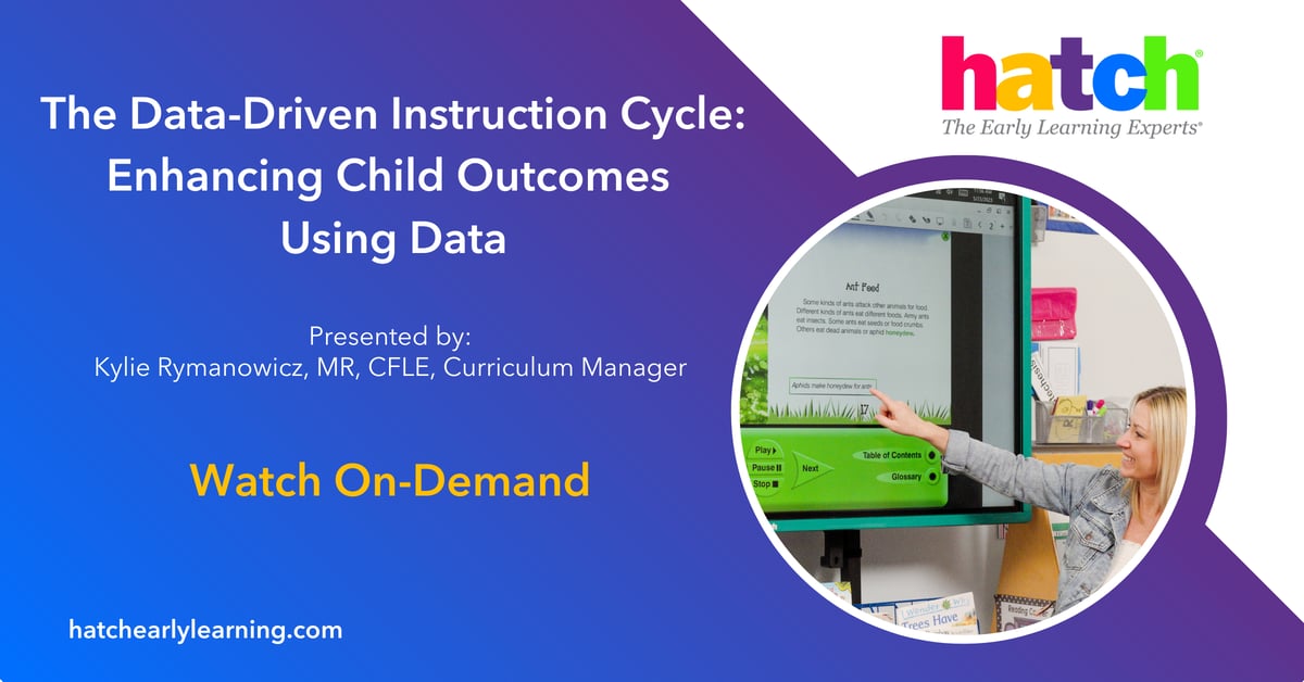 Data-Driven Instruction Cycle: Enhancing Child Outcomes Using Data